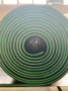 Combi Scraper sandwich rubber sheet for Mining Industry - Rubber Sheet ...